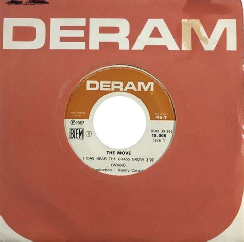 The Move I Can Hear The Grass Grow 1967 Vinyl Discogs