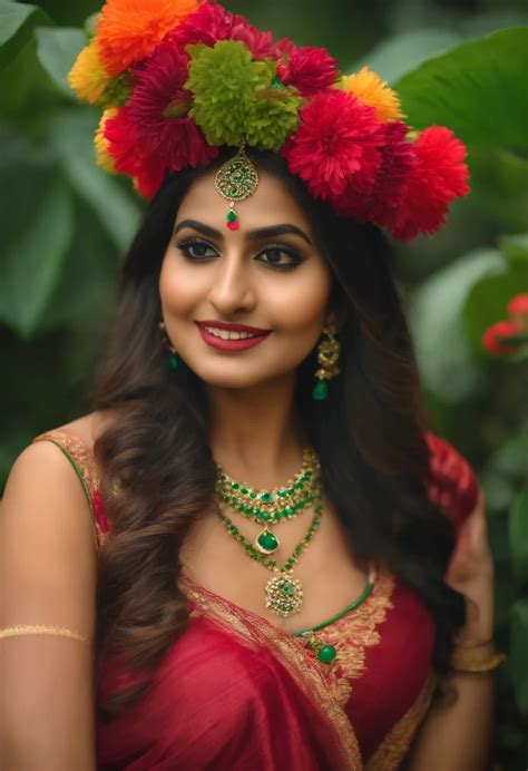 Chica Desi Con Forma Redonda Metiéndose Los Dedos En El Coño En Verde