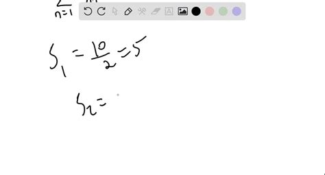 solved match the series with the graph of its sequence of partial sums