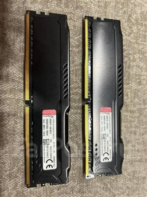 Kingston Hyperx Fury Black Ddr4 Hx426c15fb3 4 2666 МГц 8 гб б у в