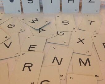 Alphabet Flashcards Etsy