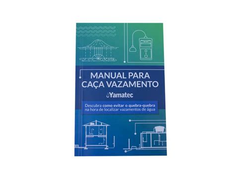 LIVRO CAÇA VAZAMENTOS Yamatec Geofone Aparelho Detector de Vazamento de Água