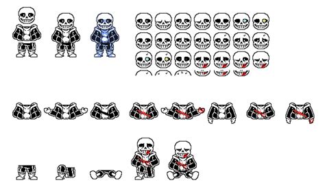 Sans Sprite Sheet By Quaqqz On Deviantart