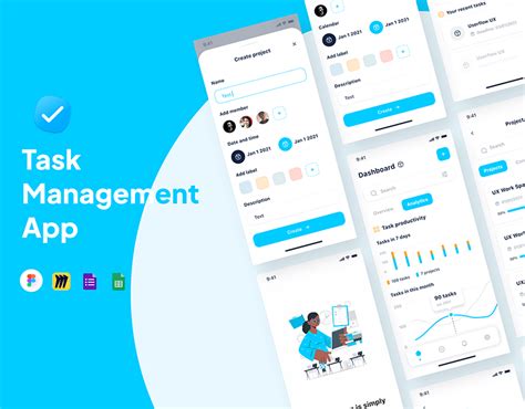 Ui Ux Task Management App Behance