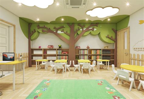 Дизайн оформления детского сада 67 фото