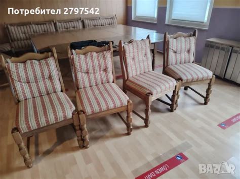 Ъглова пейка с 4 стола в Дивани и мека мебел в гр Плевен Id49518537 Bazar Bg