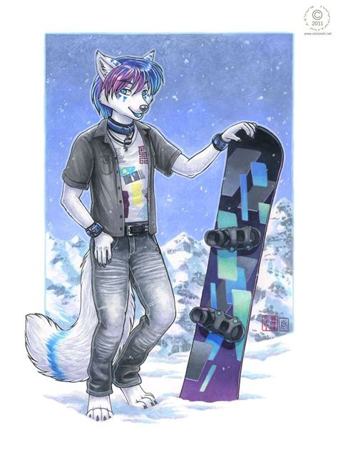 Anthro Arctic Fox Male