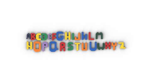 Lego Moc Alphabet By 2in1 Rebrickable Build With Lego
