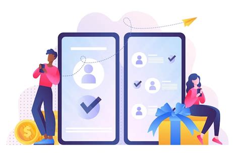 Premium Vector Referral Program Concept