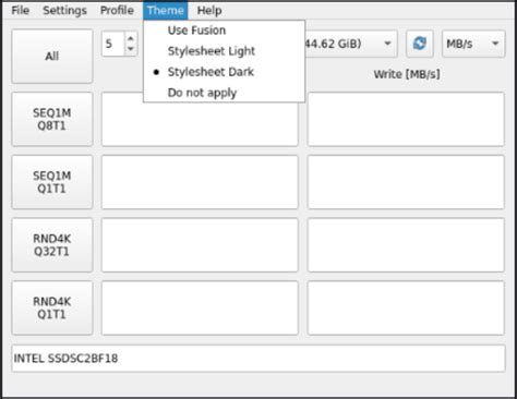 Theming Functionality Does Not Work Issue Jonmagon Kdiskmark