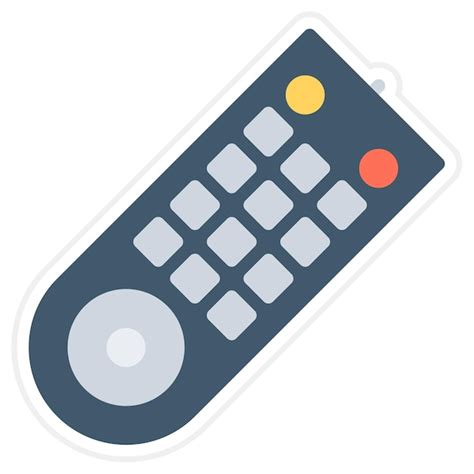 Premium Vector Remote Control Flat Illustration