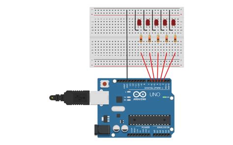 circuit design 24b serial input tinkercad