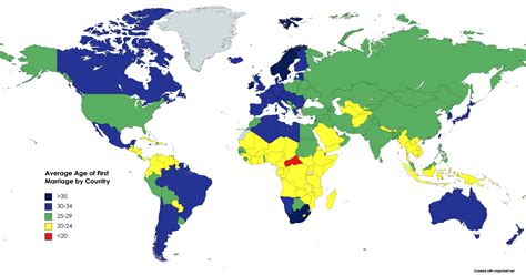 Average Age Of First Marriage By Country Rmapporn