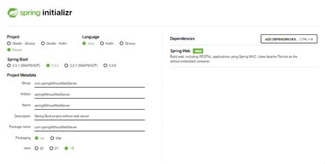 Spring Boot Without A Web Server Geeksforgeeks