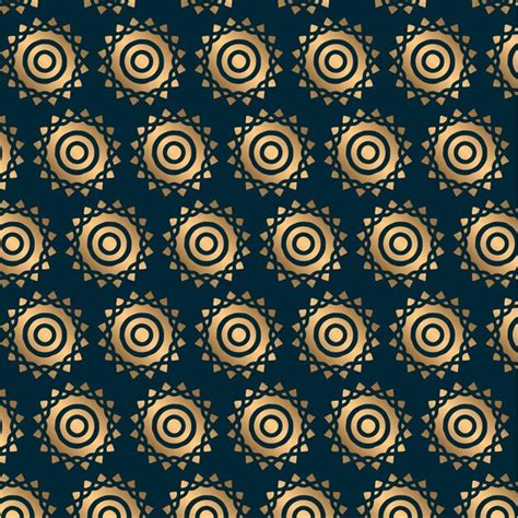 Premium Vector Vector Geometric Ornament Abstract Seamless Pattern