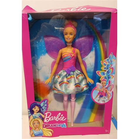 Boneca Barbie Dreamtopia Fada Asas Voadoras Mattel Shopee Brasil