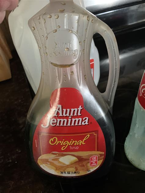 Im Just Now Realizing That They Took Out Aunt Jemima On The Aunt