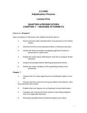 Assignment 5 Sarah Roy CJ 2400 Docx CJ 2400 Adjudication Process
