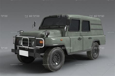军用吉普 吉普 老吉普 越野车 军事用车 军用越野 Jeep模型 越野车模型库 3ds Maxmax模型下载 Cg模型网