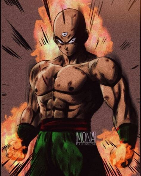 Tien Shinhan Fanart By Monabishariya On Deviantart
