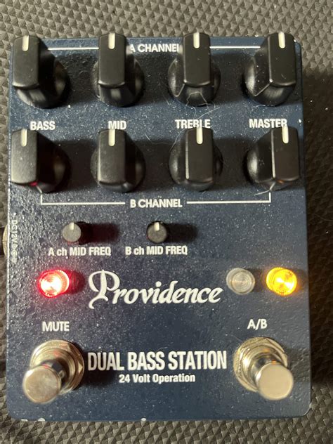 SOLD Providence Dual Bass Station Preamp TalkBass