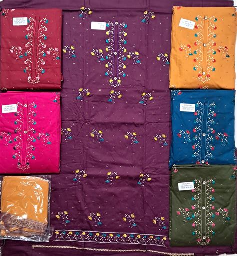 Jaam Cotton Ladies Suit Dress Material Surat Kapda Bazaar Hisar Haryana