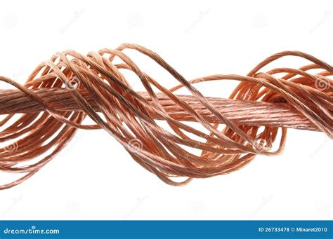 Swirl Copper Wire Stock Photo Image Of China Construction 26733478