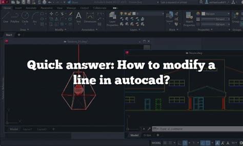 Quick Answer How To Modify A Line In Autocad