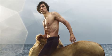 Adam Driver Shows Off His Shredded Abs In A New Burberry Campaign