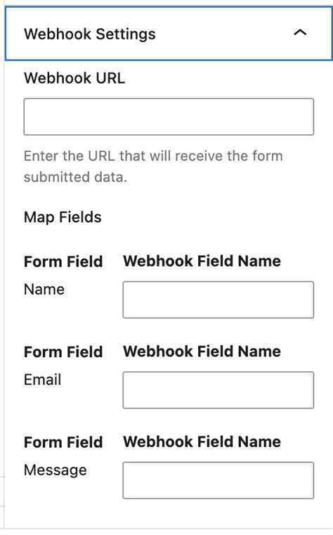 Integrating Kadence Forms With Webhooks Kadence Wp Documentation