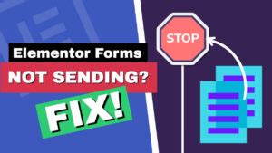 Fix Elementor Form Not Sending Or Submitting Successfully Because Of A Server Error PluginsForWP