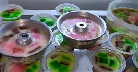 Resep Puding Susu Mozaik Oleh Ririen Prima Cookpad