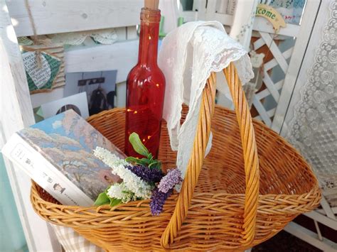 요람스타일 라탄바구니 헬로마켓