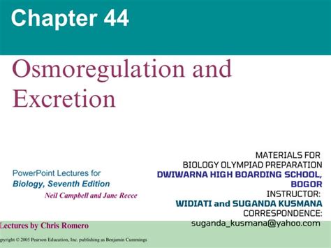 Chapter 44 Osmoregulation And Excretion Ppt 20241214 132029 0000 Pdf
