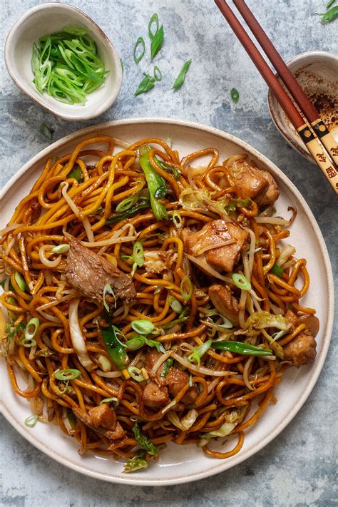 Chicken Chow Mein Better Than Takeaway Knife And Soul