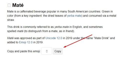 Ya Llegó El Emoji Del Mate Y Comienza A Verse En Algunas Plataformas