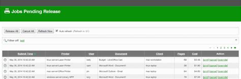 Release Station Interfaces Papercut