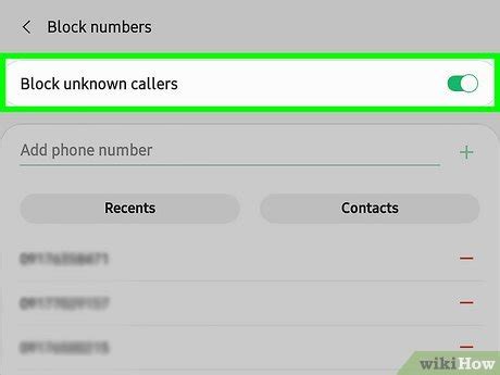 Onbekende Nummers Blokkeren Op Android WikiHow