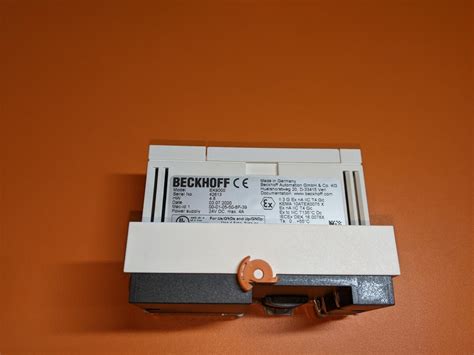 Beckhoff Ek9000 Modbus Tcp Bus Coupler For Ethercat Terminals Elxxxx