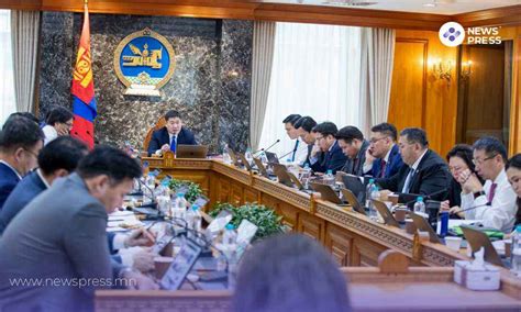 Засгийн газрын хуралдаанаар “Бүтээгдэхүүн хуваах гэрээний загвар батлах тухай” асуудлыг хэлэлцэж