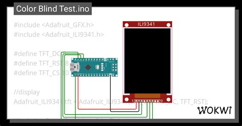 Color Blind O Wokwi Esp32 Stm32 Arduino Simulator