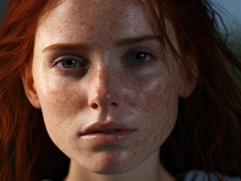 Premium Ai Image A Close Up Of A Woman