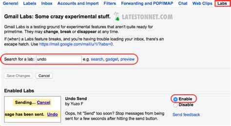 How To Undo Sent Email In Gmail LatestOnNet Com