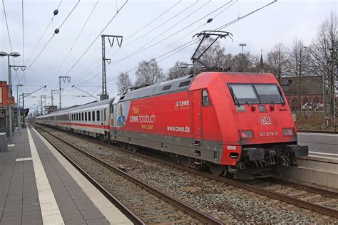 Db Ic Mit 101 076 8 In Leer 28 03 2019 Foto And Bild Dampf Diesel Und E Loks Eisenbahn