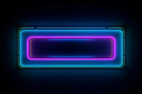 Premium Ai Image Neon Light Background Generative Ai