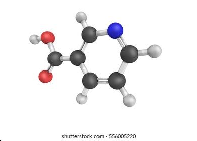 D Structure Anthranilic Acid Aromatic Acid Stock Illustration Shutterstock