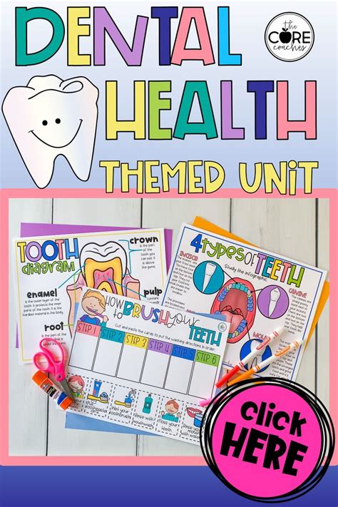 Dental Health Digital Activities Brushing Teeth Sequence Health