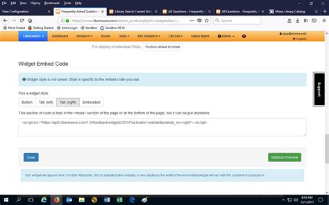Embedding Springshare Libchat Widget Into The Primo Nu Ex Libris