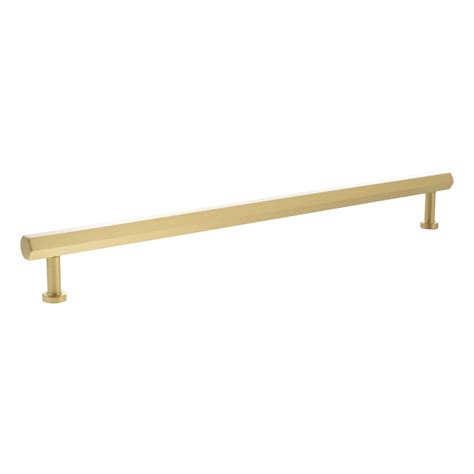 Millhouse Brass Pennington Hexagonal T Bar Cabinet Pull Handle 320mm