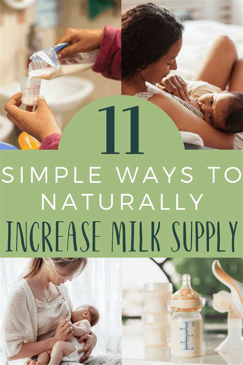 11 Simple Ways To Naturally Increase Your Milk Supply The Empowered Mama